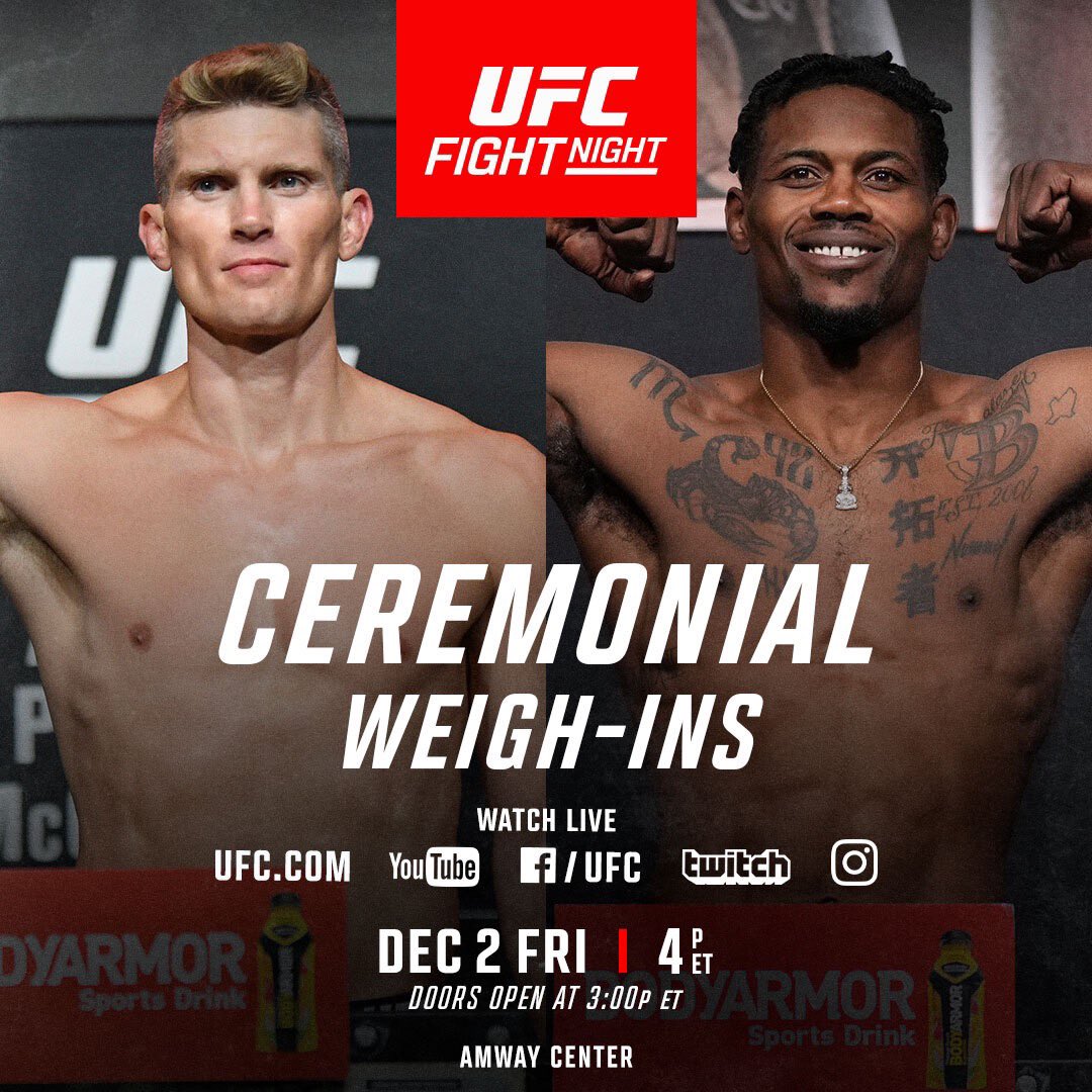 The final faceoffs 🔥 Our full #UFCOrlando card meets face to face in ...