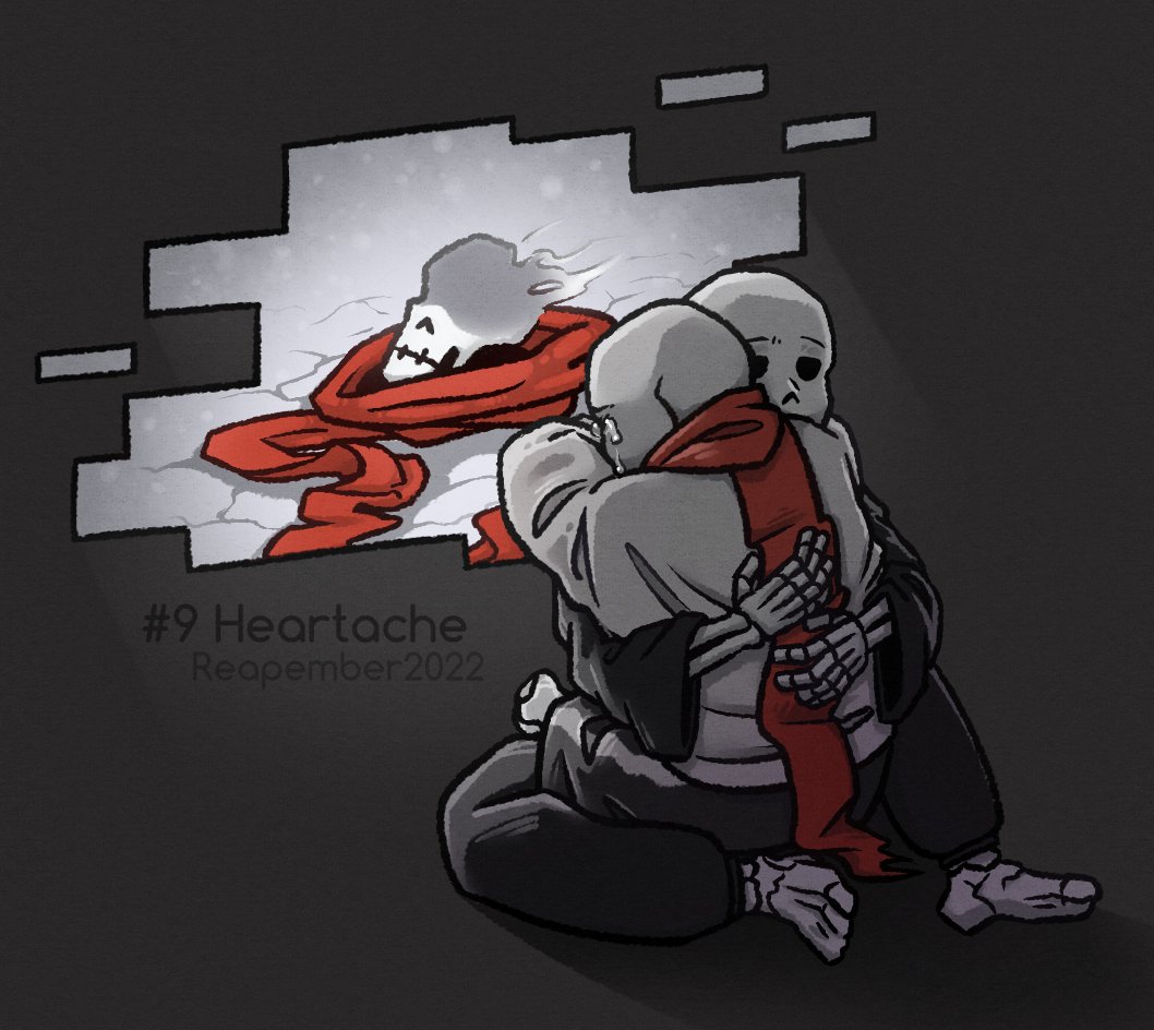 covariate 👻 on Twitter: "he has someone to share his pain with now #undertale #undertaleAU # ...