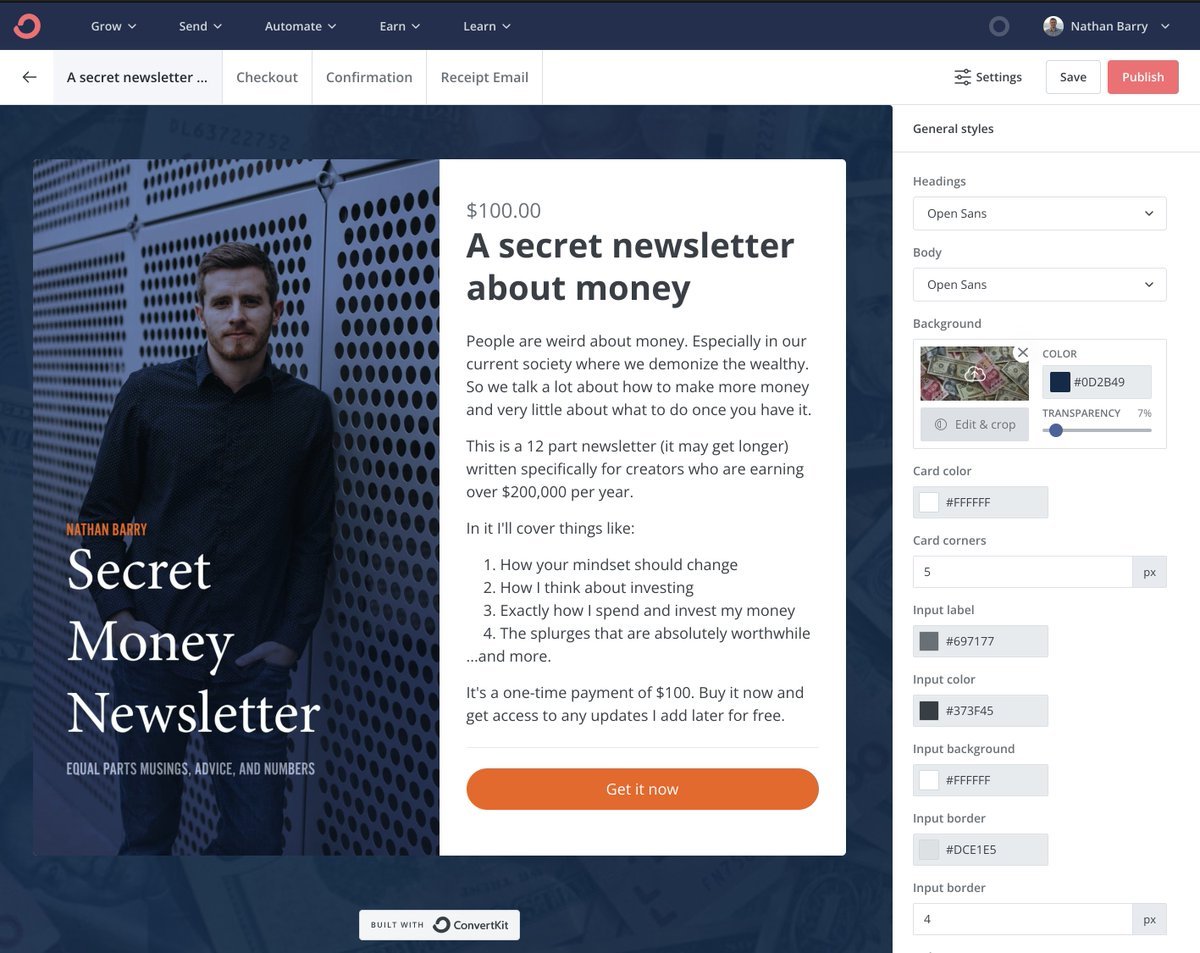 My paid email course just hit $50k in revenue. If you're an industry expert an email course is ...