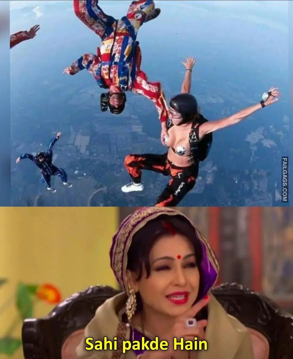 failgags on Twitter: "Sahi pakde Hain Funny Indian Memes #funny #memes #comedy #fail #jokes #fun ...