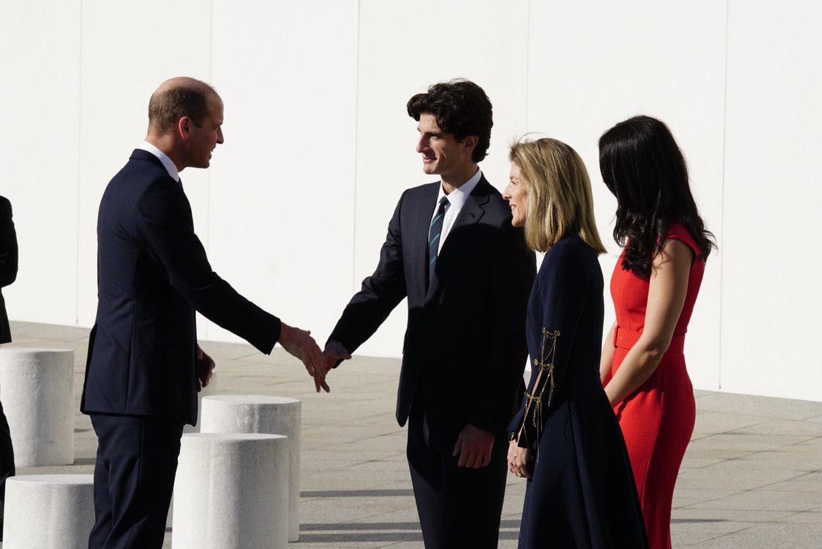 Ambassador Caroline Kennedy and her children Jack and Tatiana ...