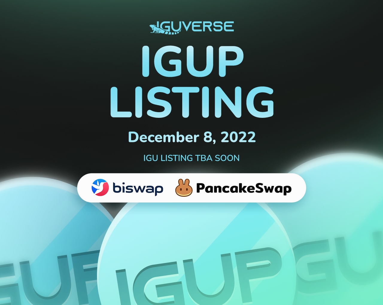 IguVerse 🦎 Public Beta Live on Twitter: "🦎Hey, Iguanas! 💰 $IGUP to be listed on Biswap and ...
