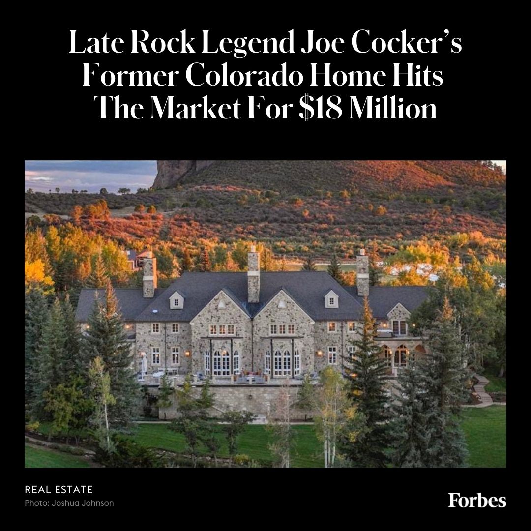 The “You Are So Beautiful” singer built the home, called Mad Dog Ranch ...