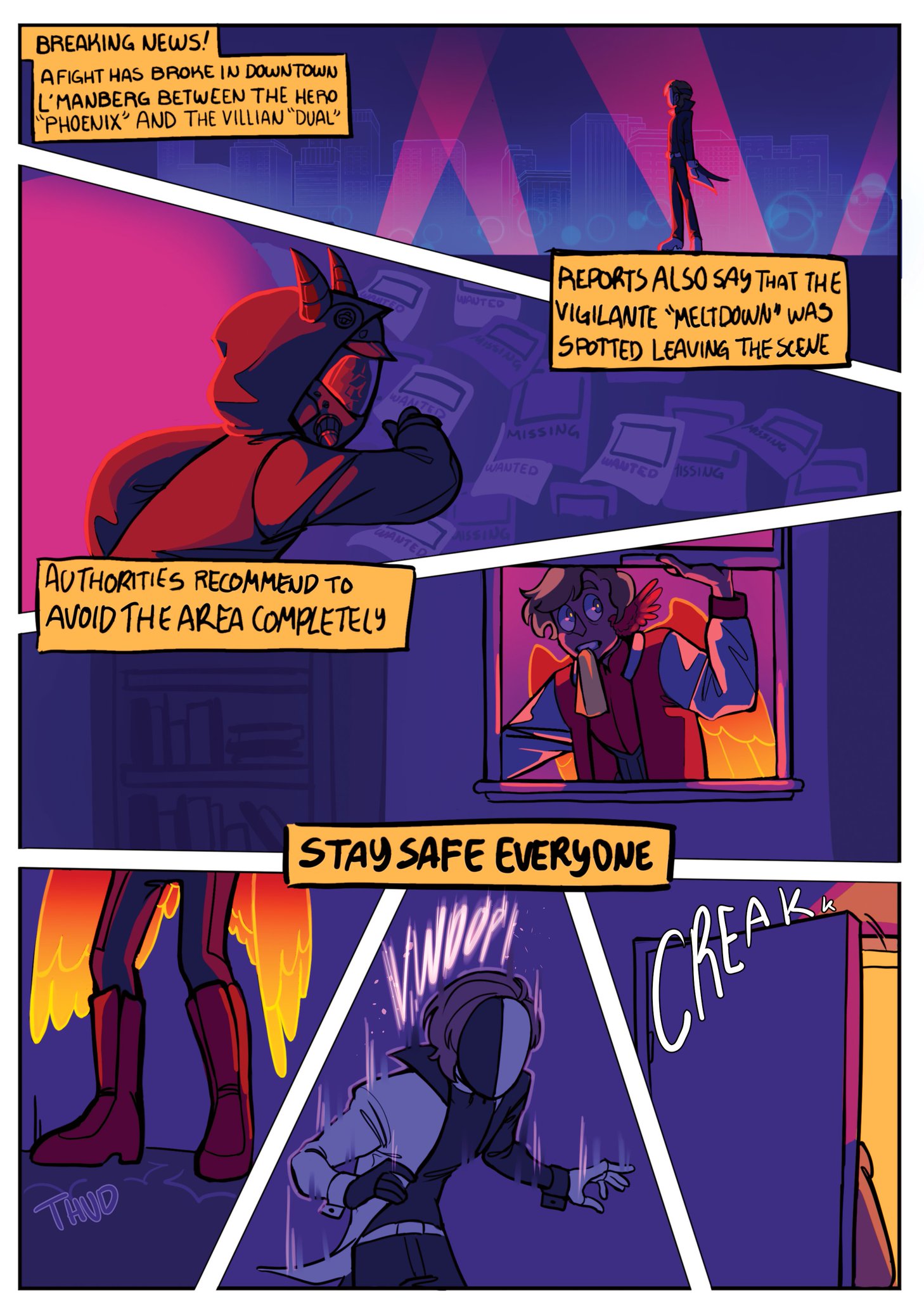 STILL Connor!Nopedog! on Twitter: "WAUGH!! ITS FINALLY OUT!!!!! HERES MY PIECE FOR THE BENCHTRIO ...