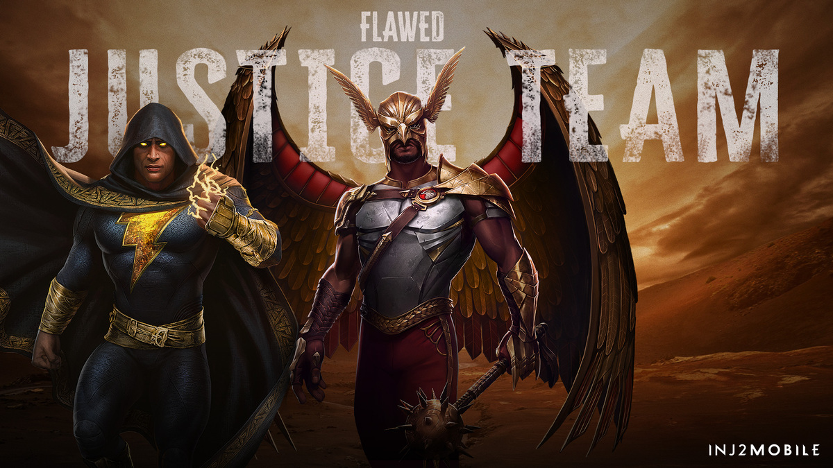 Black Adam Injustice Wallpaper