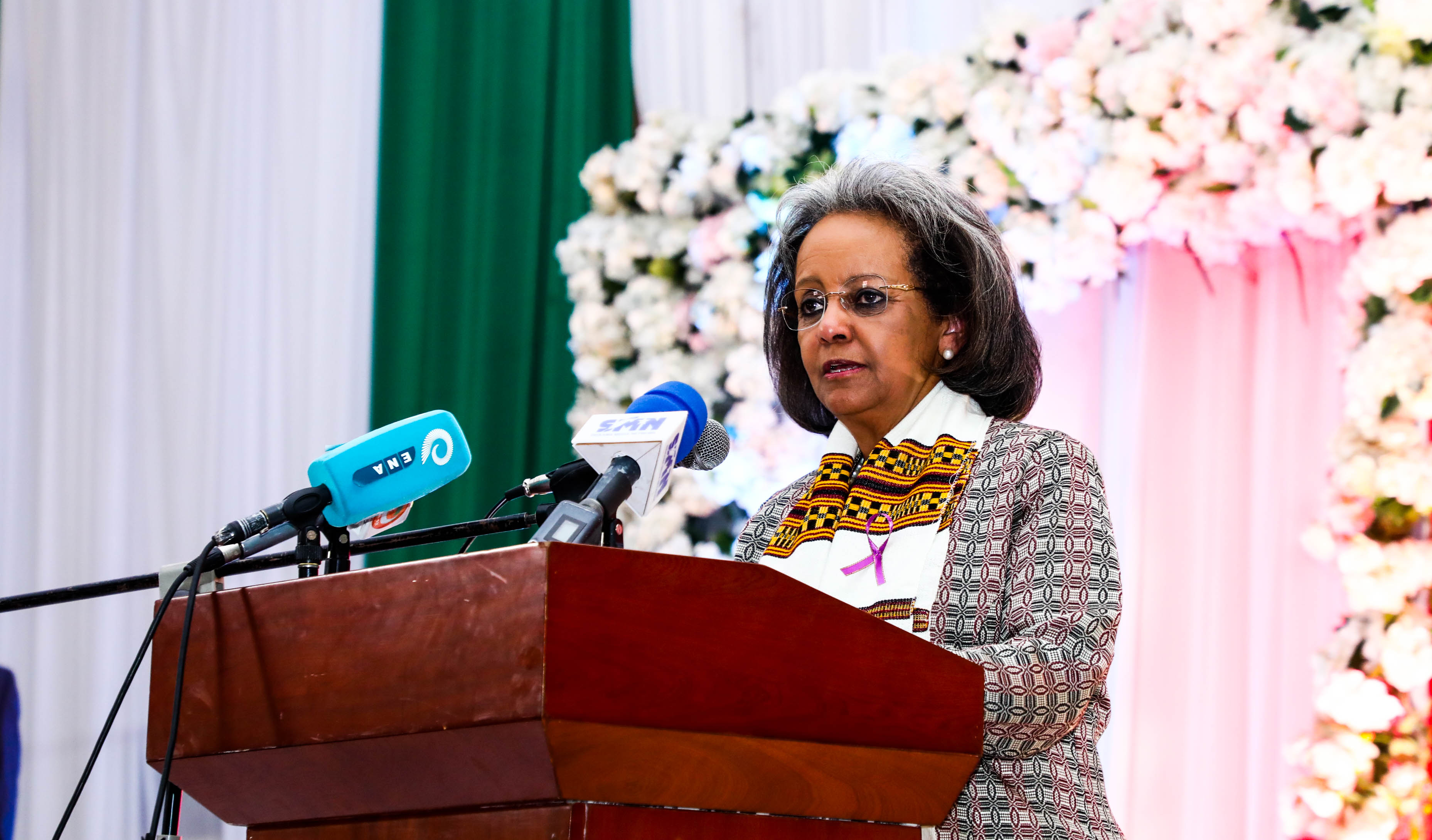 Office of the President, Ethiopia on Twitter: "President Sahle-Work Zewde delivered an opening ...