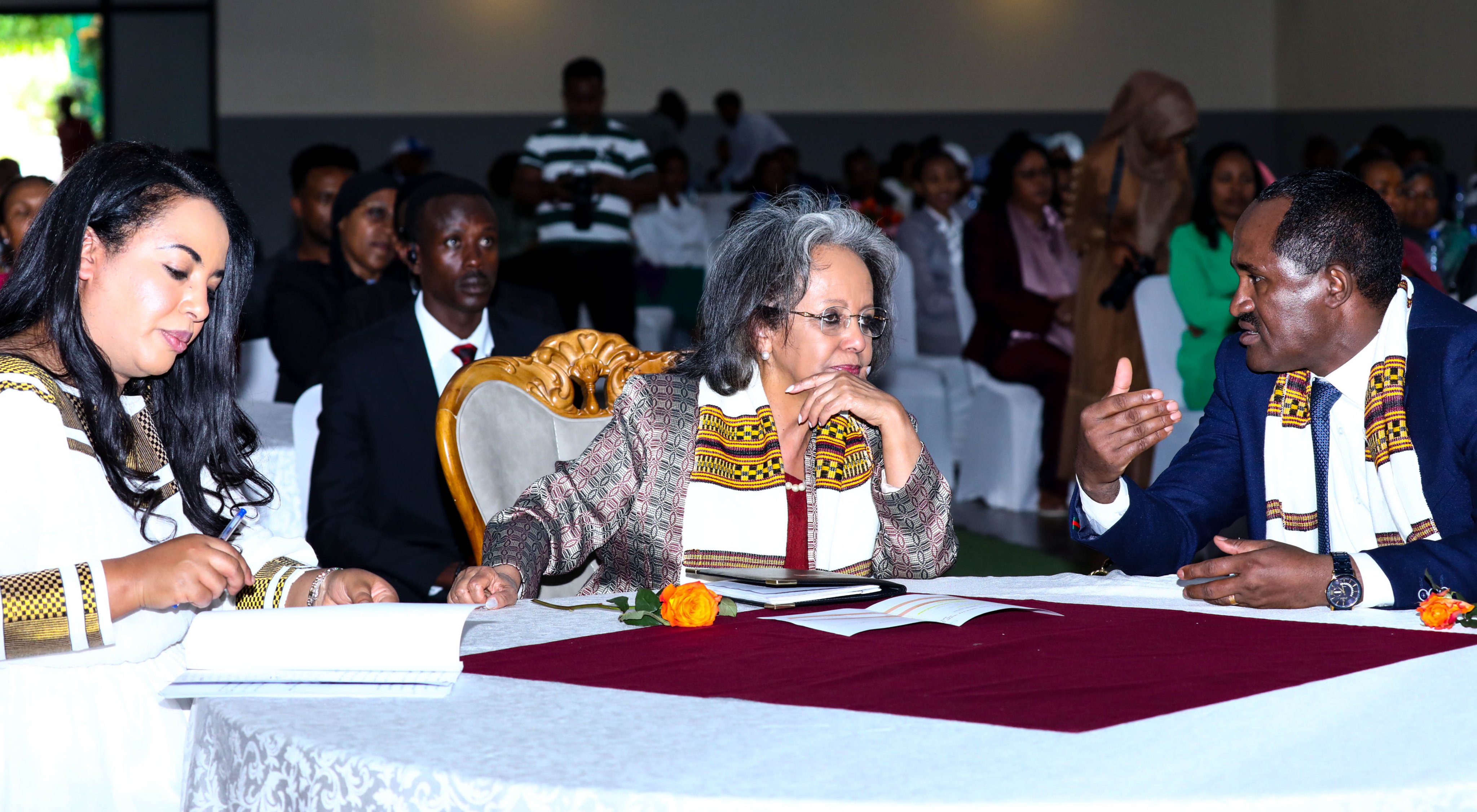 Office of the President, Ethiopia on Twitter: "President Sahle-Work Zewde delivered an opening ...