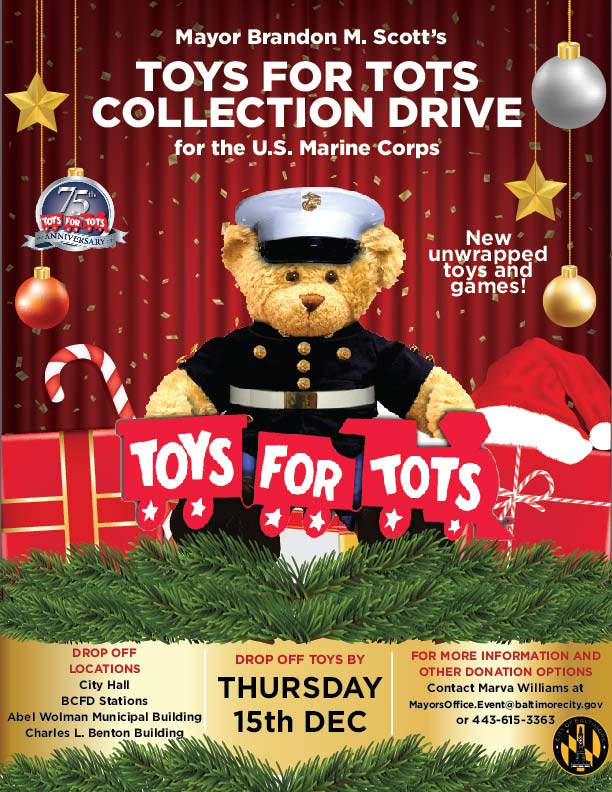 Toys For Tots Flyer 2022