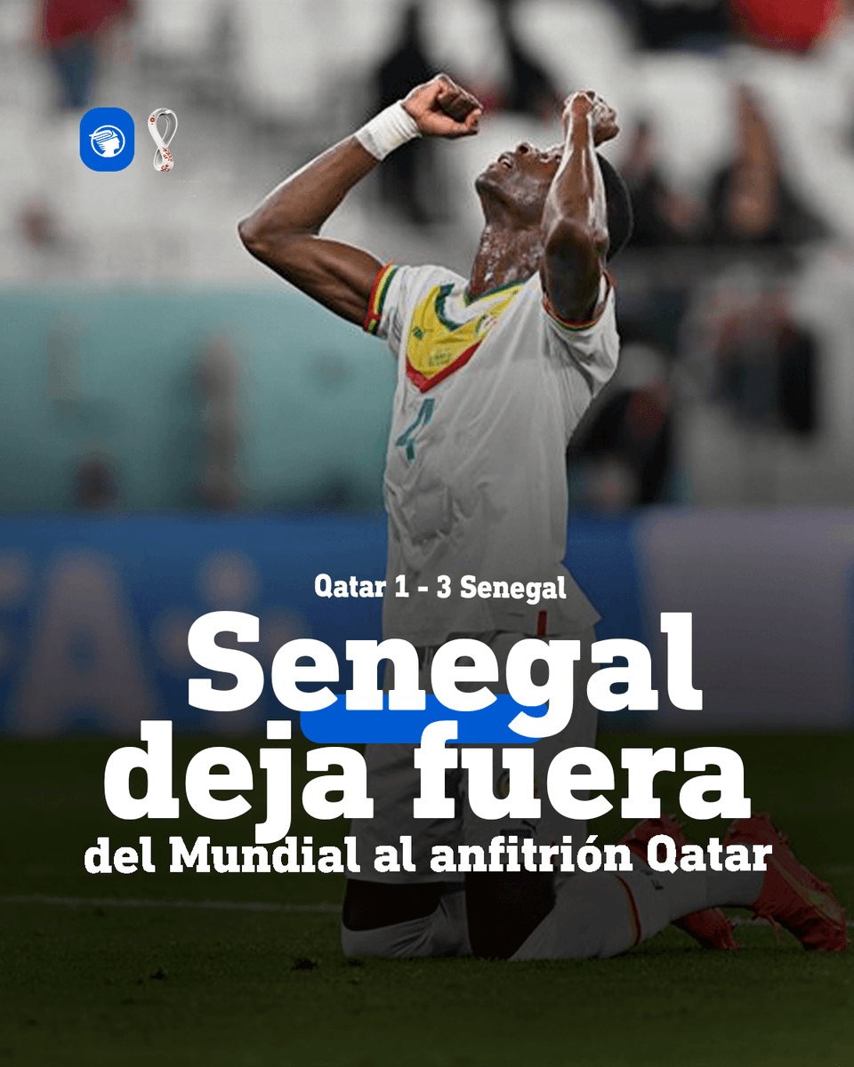 😱 El conjunto de Senegal sumó tres puntos importantísimos para pelear ...