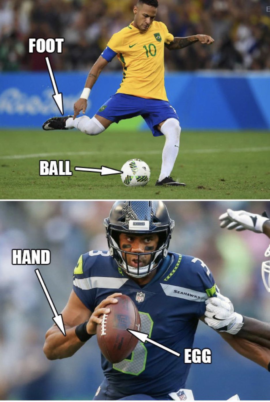 Football Hand Egg Memes Football And Handegg Page 4