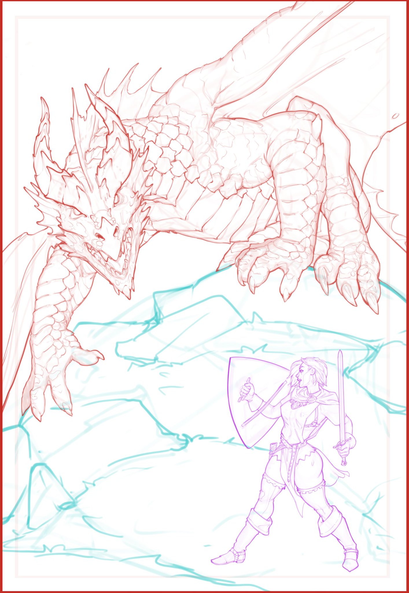 Wahafagart 18 On Twitter What Greedy And Nasty Dragons Do With Brave And Noble Paladins