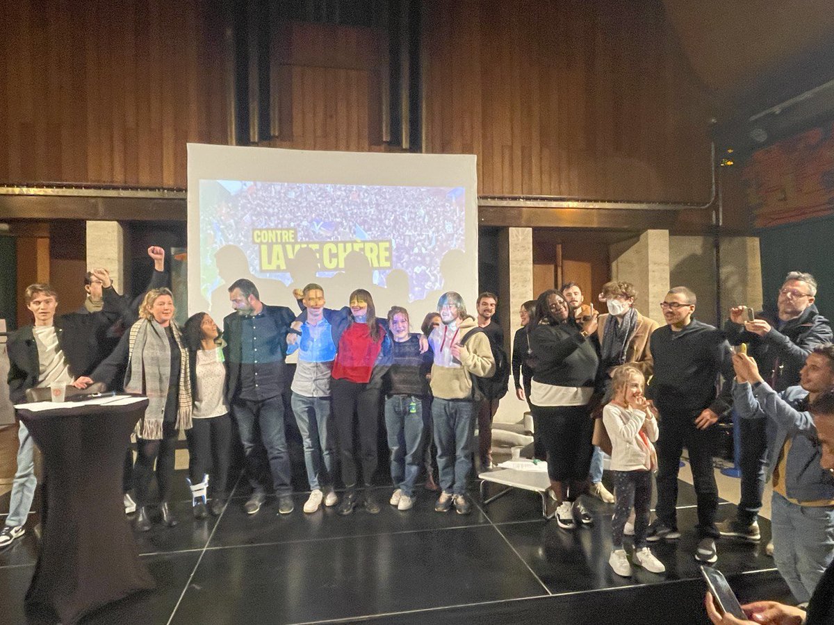 Maxime DA SILVA on Twitter: "Super meeting à #Rouen contre la vie chère ...