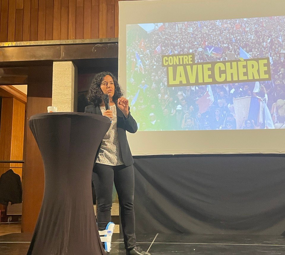 Maxime DA SILVA on Twitter: "Super meeting à #Rouen contre la vie chère ...