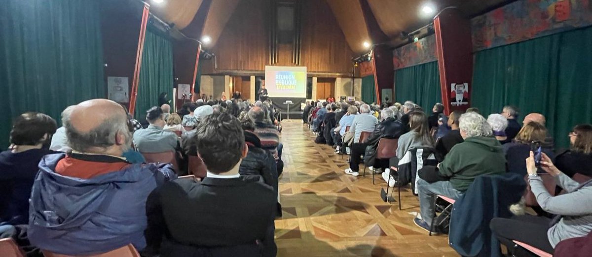 Maxime DA SILVA on Twitter: "Super meeting à #Rouen contre la vie chère ...