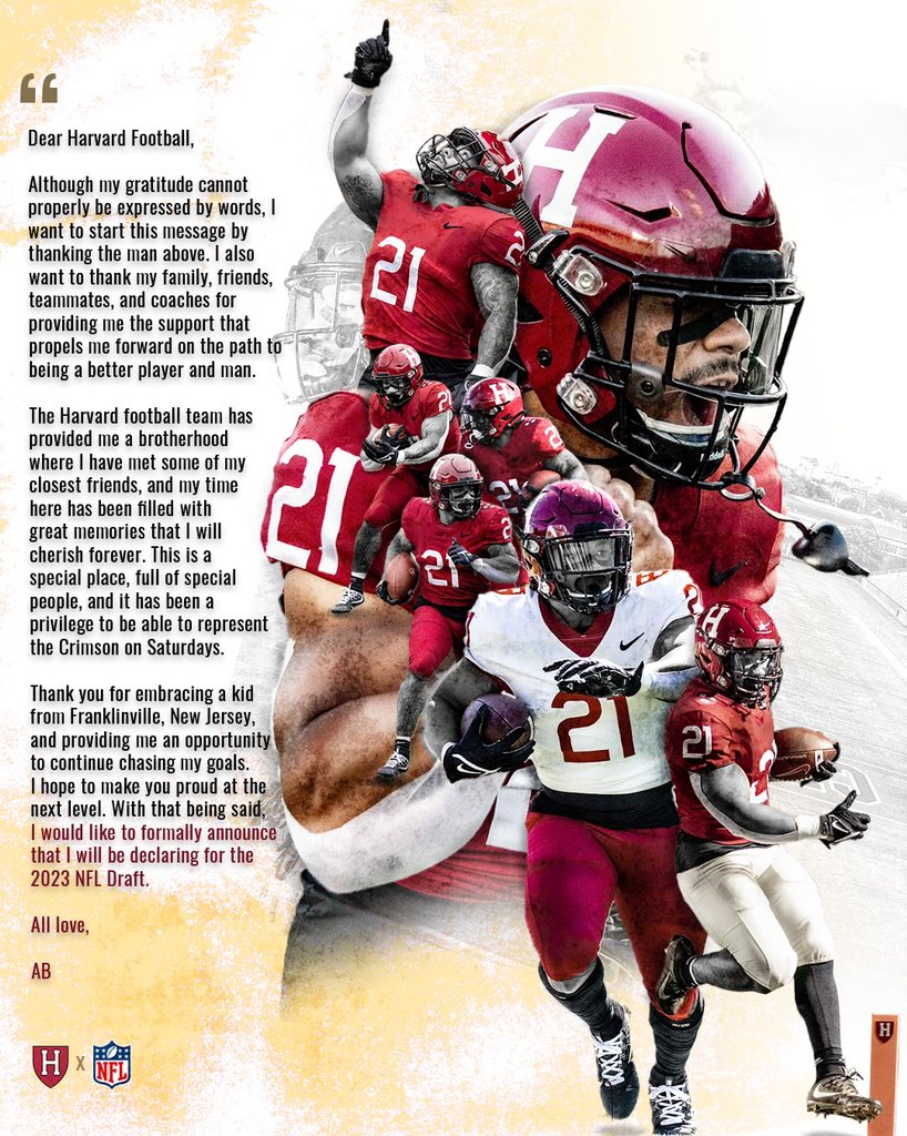 Harvard Football Uniforms 2022