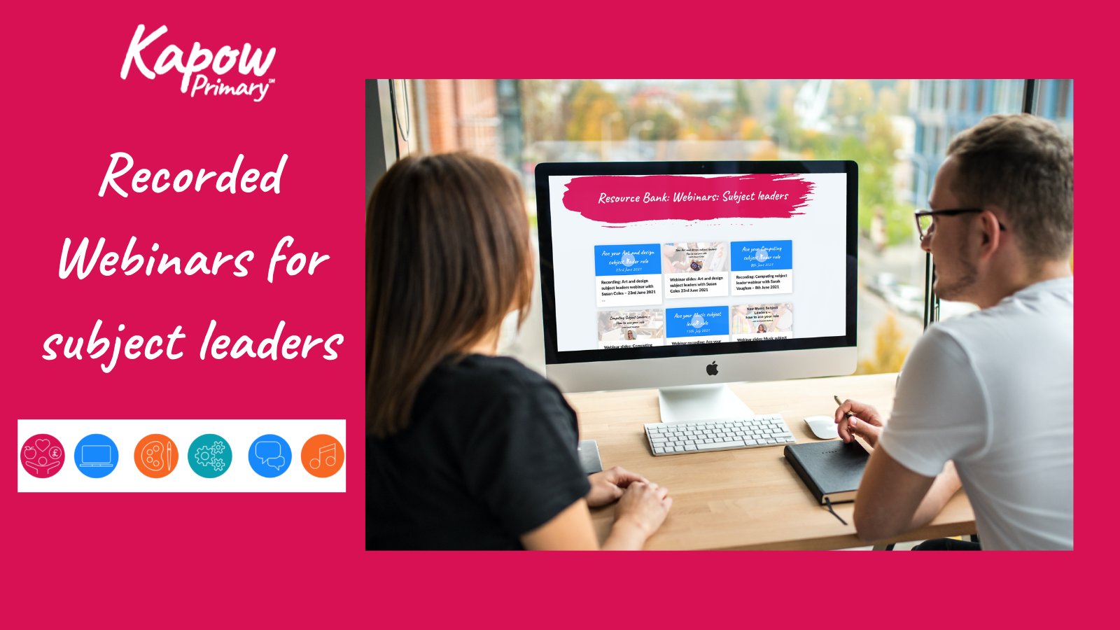 Kapow Primary on Twitter: "Are you a subject leader? Check out our webinars and slides, giving ...