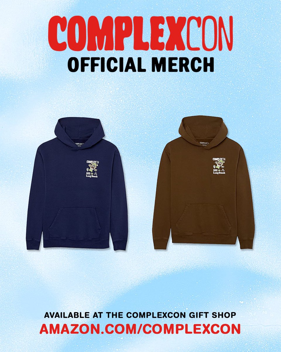 Official @ComplexCon merch is NOW AVAILABLE! 💫 🛍 SHOP NOW: https://t.co ...