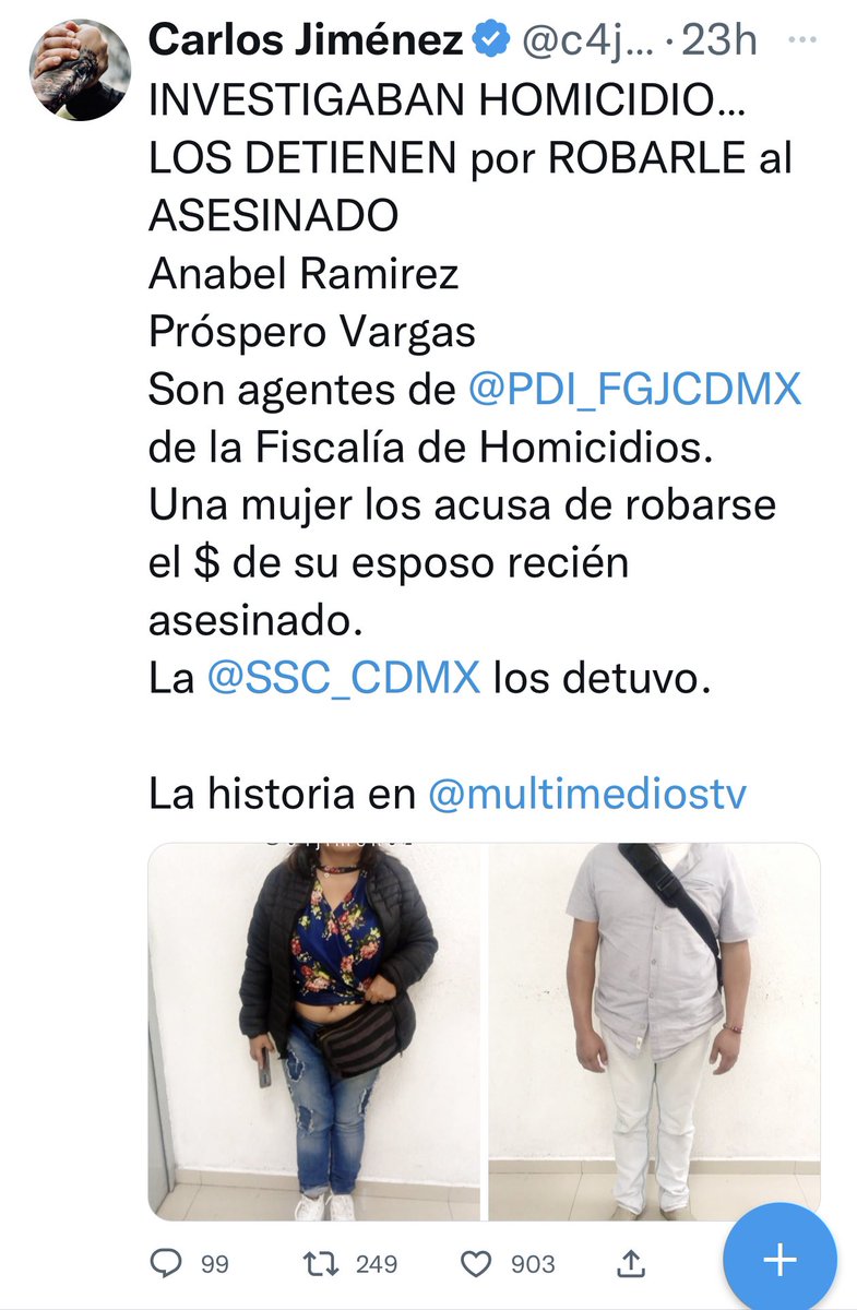 Carlos Jiménez On Twitter Libres La Fiscaliacdmx Dejó En Libertad A