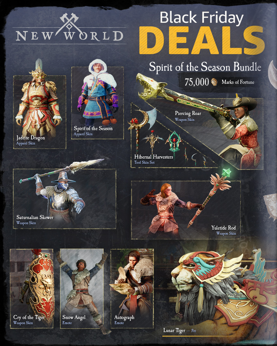 New World on Twitter: "Fan-favorite bundles have made their return at a discount until December ...