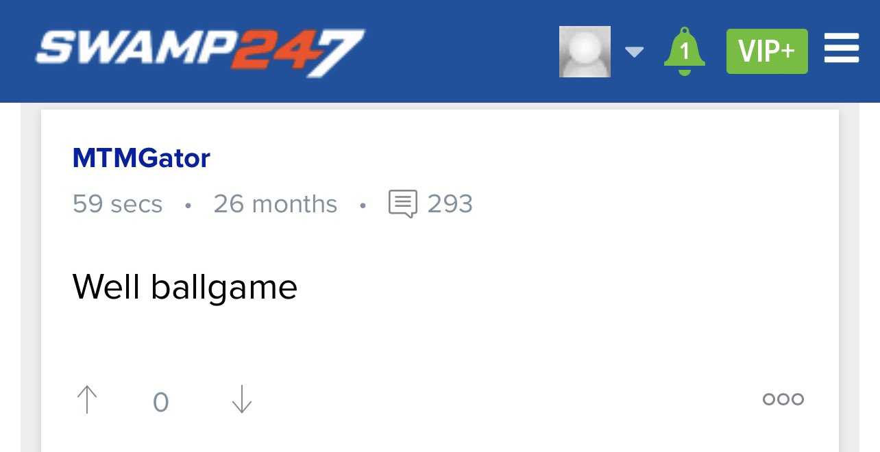 Message Board Geniuses on Twitter: "#Florida has cut the lead to 7. But that’s no reason to stop ...