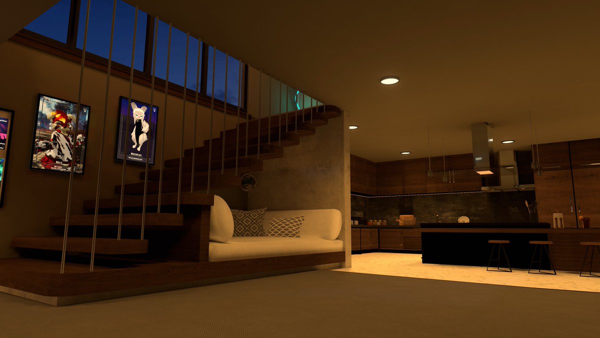 VRChat_world紹介Bot on Twitter: "RT @Tigri_AkaNasu: 🌐Sovren's Chill home by sovren まったりくつろげるひろいおへや ...