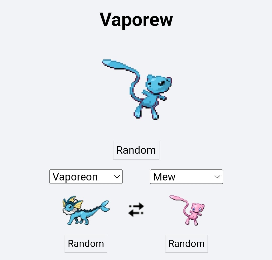 🔞Frꚙt ღ ˚₊·┇Succubus VTuber on Twitter: "Whatever pokemon appears in Pokéfusion is now your ...