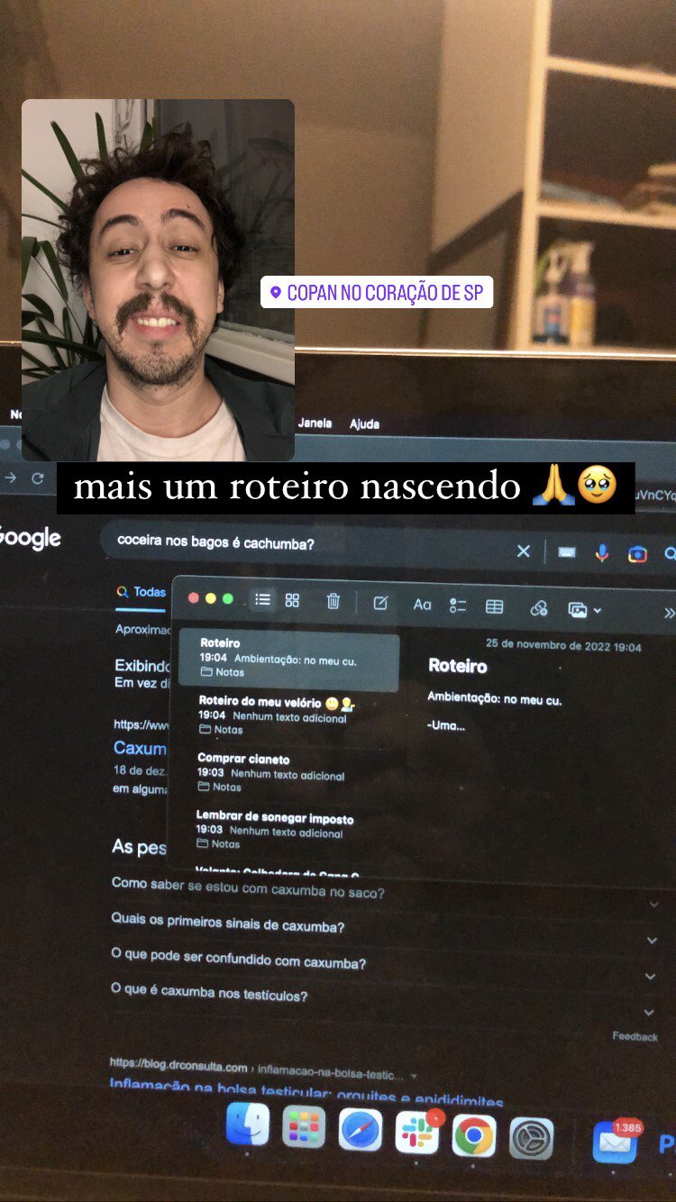 📎 Miller Santos on Twitter: "Mais um roteiro nascendo https://t.co/5cd1EZI8hn" / Twitter