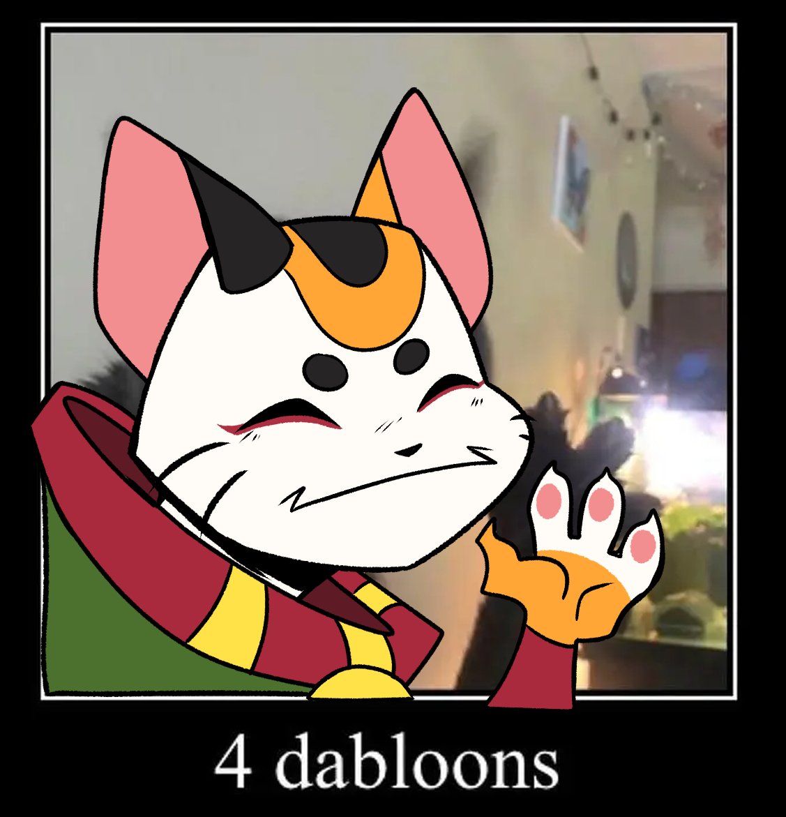 Azazel 💜 Rottmnt brainrot on Twitter: "Meet Keiko! A yokai maneki-neko! Designed by @ darlinkaz ...