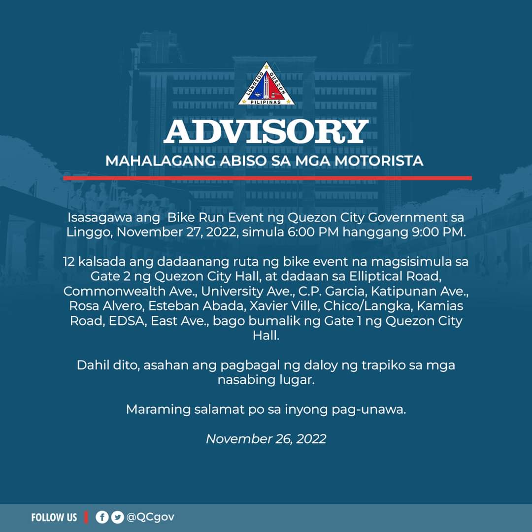 Quezon City Government on Twitter: Quezon City Government on Twitter: