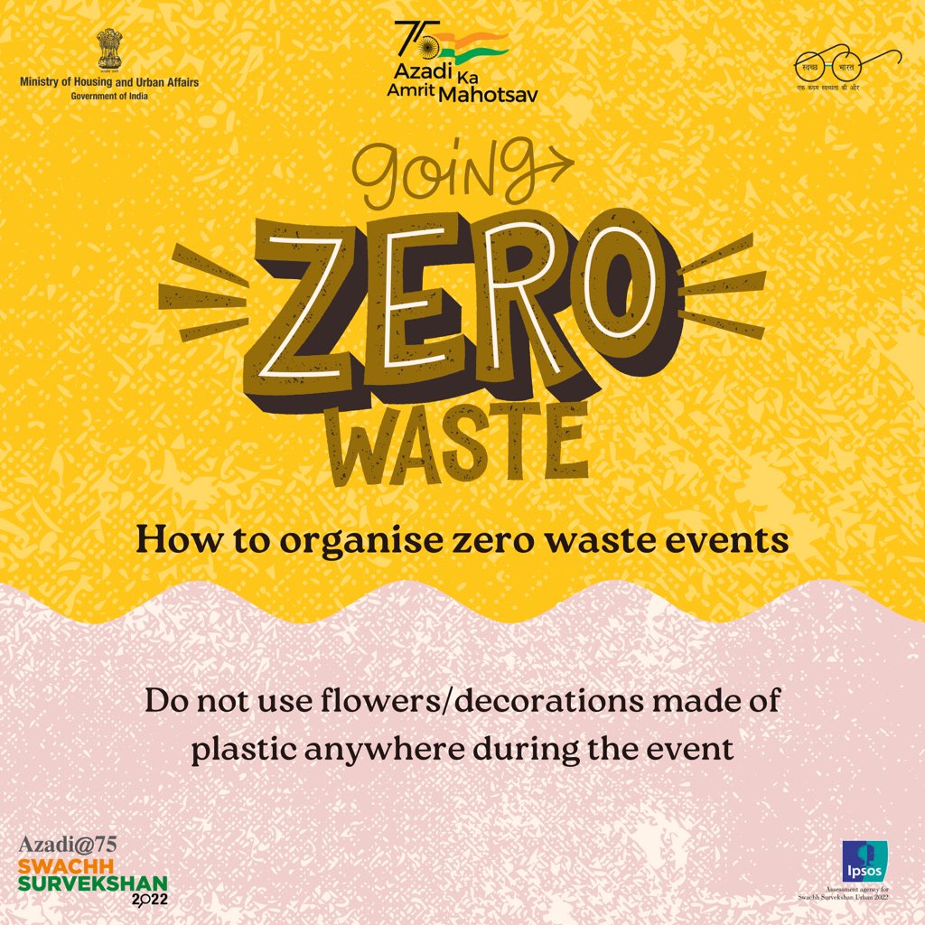 Ministry of Housing and Urban Affairs on Twitter: "RT @SwachSurvekshan: When planning for a zero ...