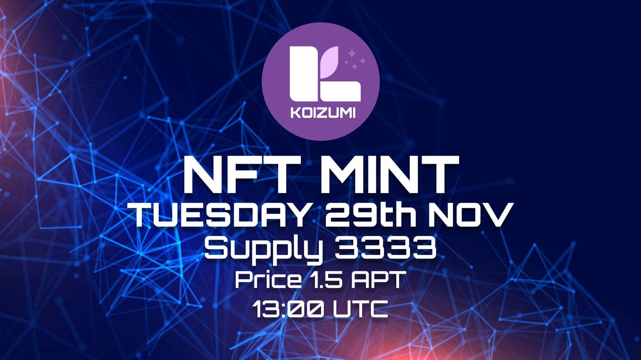 Koizumi NFT Aggregator on Twitter: "🪷 MINT ANNOUNCEMENT 🪷 The moment we all have been waiting ...