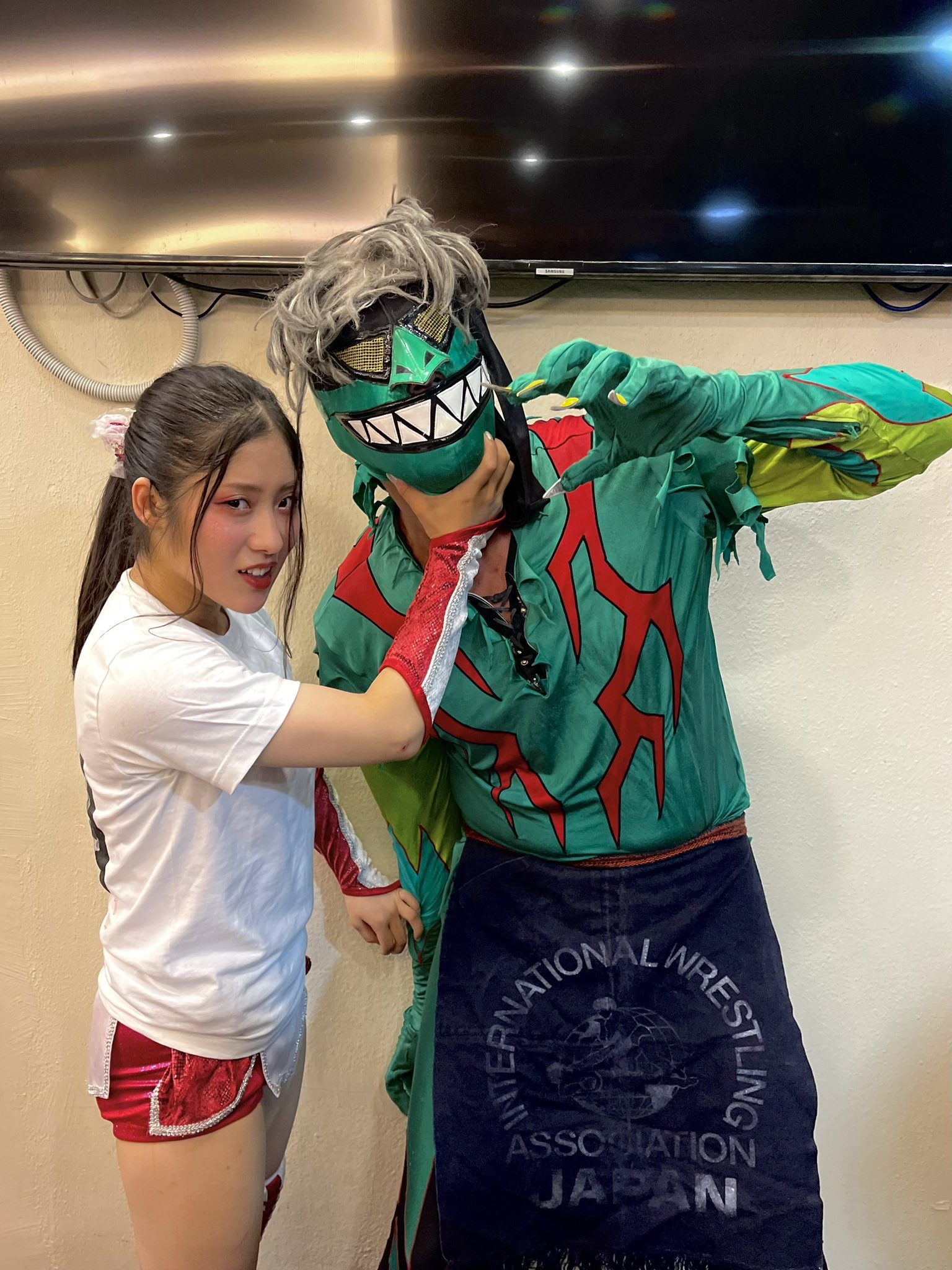 SETUP Thailand Pro Wrestling on Twitter: "Kappa Kozo went to Singapore @SgProWrestling to make ...