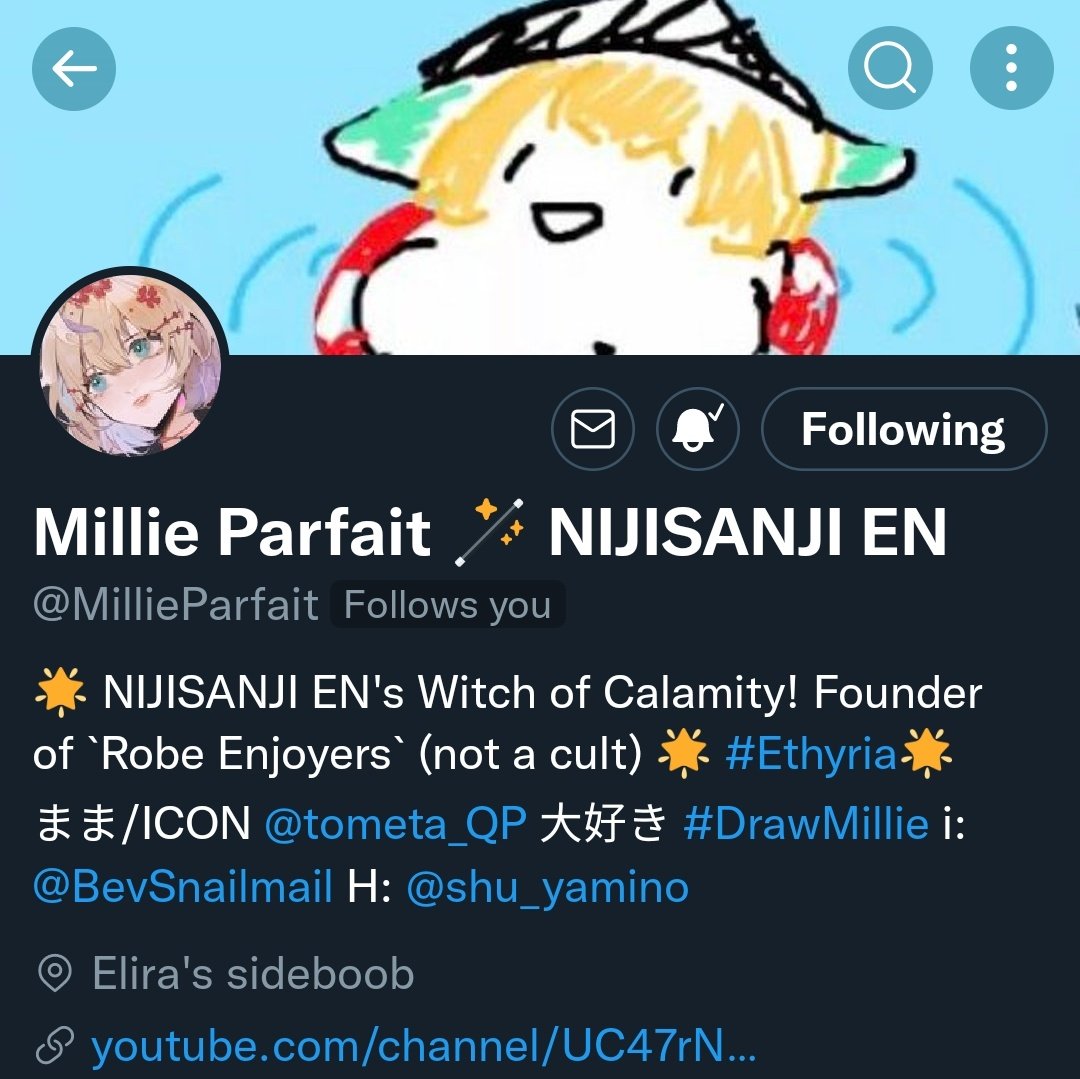 Millie Parfait 🪄 NIJISANJI EN on Twitter: "why are my clippers like this (actually lou's pretty ...