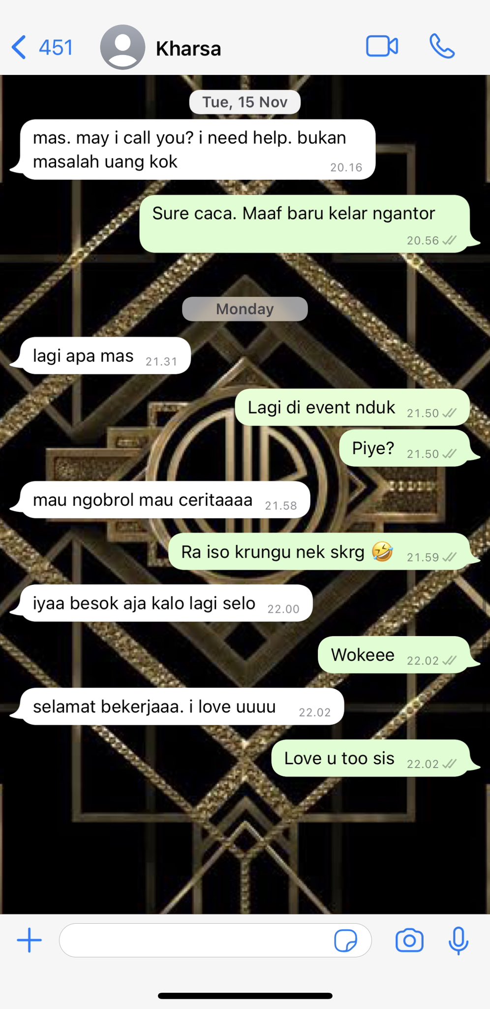 Alitt on Twitter: "Maaf, Caca.. Harusnya aku dengerin kmarin pas km butuh. Harusnya aku gak sok ...