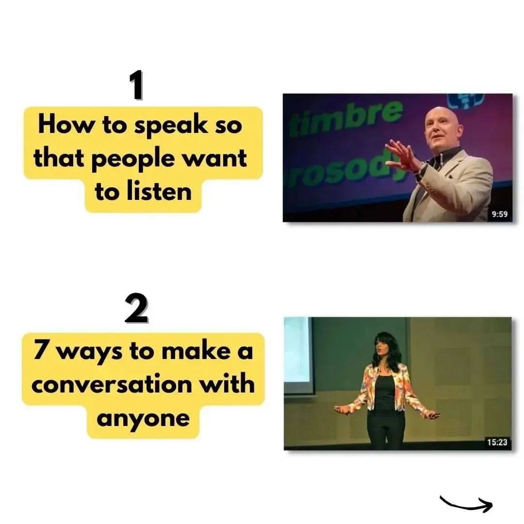 13 Ted Talks to Master Communication: - Thread from Mind Wisdom Money🕊 ...