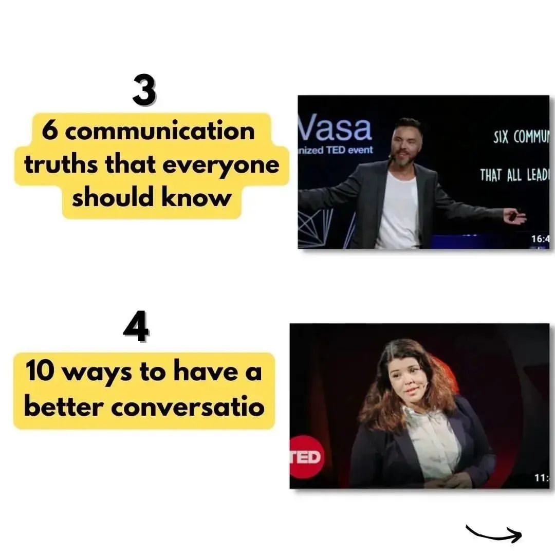13 Ted Talks to Master Communication: - Thread from Mind Wisdom Money🕊 @MindWisdomMoney - Rattibha