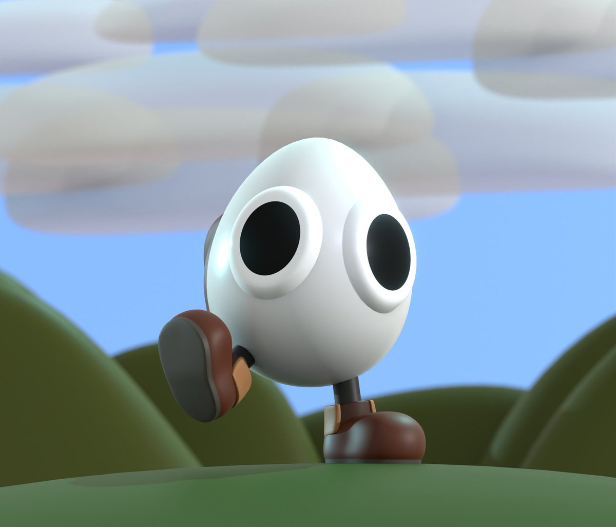 Keeby on Twitter: "RT @yuklo005: Well i couldn't resist to not model this silly little egg guy ...