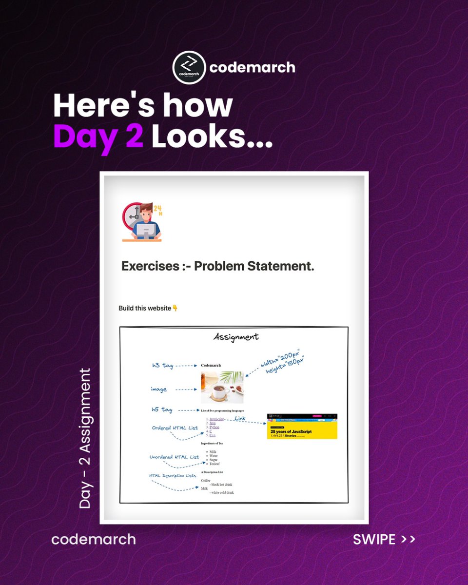 If you want to learn HTML, CSS, Tailwind & Git with daily 2 hrs of live mentorship. Open this: 🧵 ...