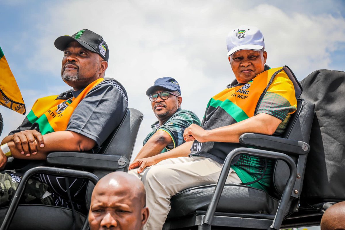 FIKILE MBALULA | MR FIX on Twitter: "ANC President, Comrade @CyrilRamaphosa conducted a Meet and ...