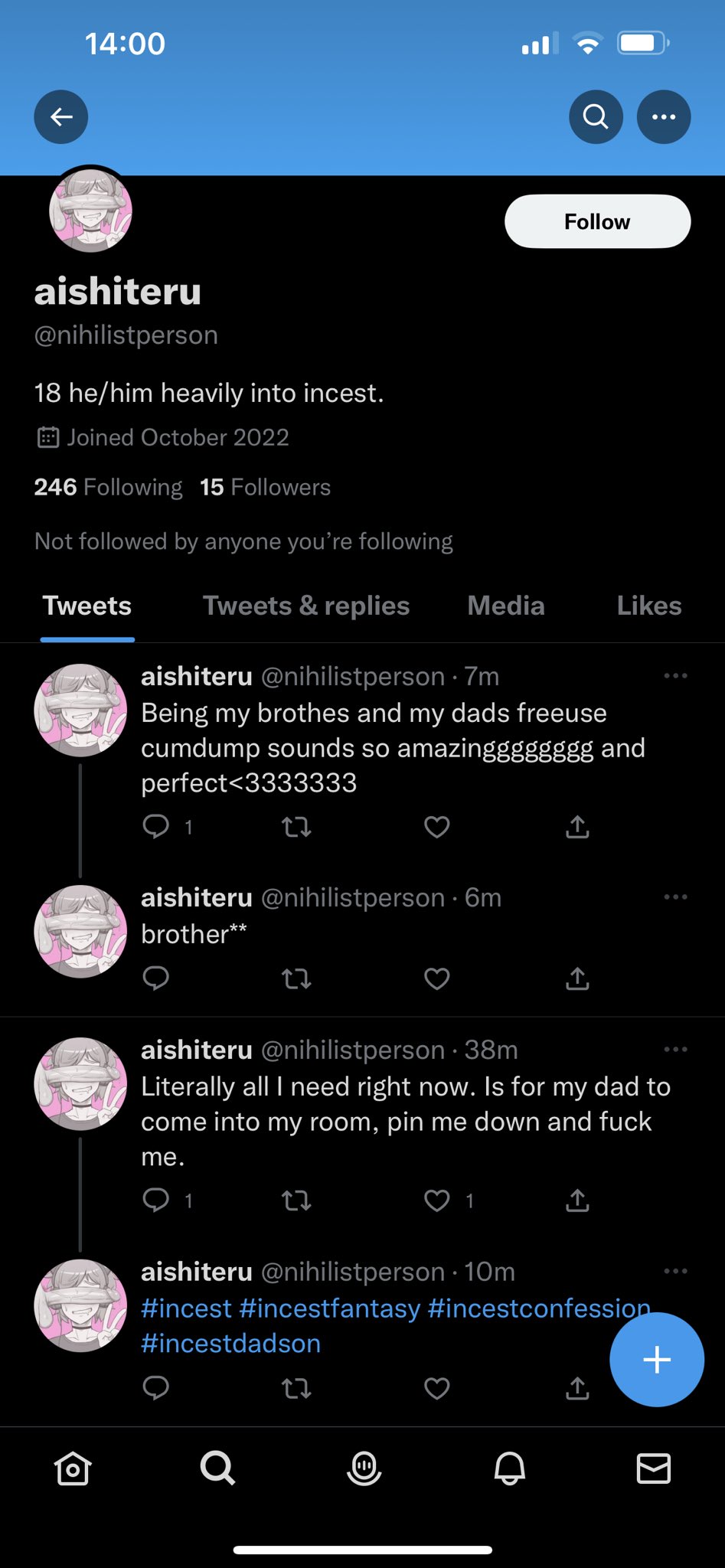 Pusi on Twitter: "im getting your alt recommended on twitter bro @SloppyWalrusX https://t.co ...