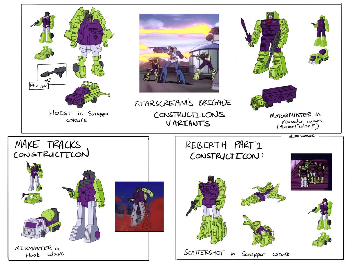 Andrew Sorohan (Commissions open) on Twitter: "So here's a bunch of random one-off Constructicon ...