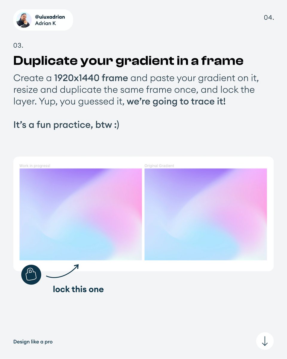 Create beautiful mesh gradients! 🌈 - Thread from UI Adrian @uiuxadrian ...