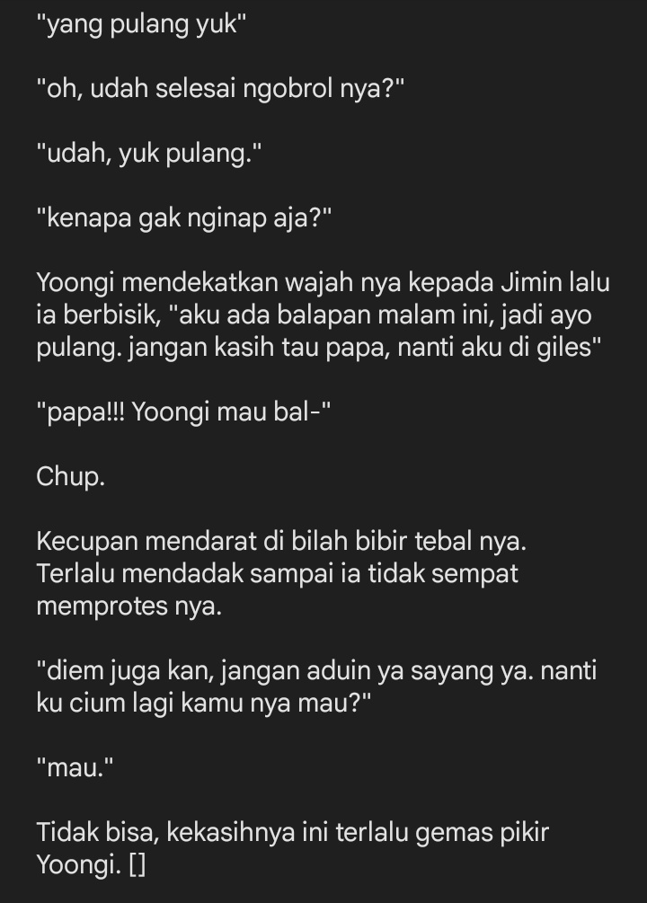 tyaa. on Twitter: "Seratus sembilanpuluh dua. //mention of kiss. https://t.co/6uKqMW5NP2" / Twitter