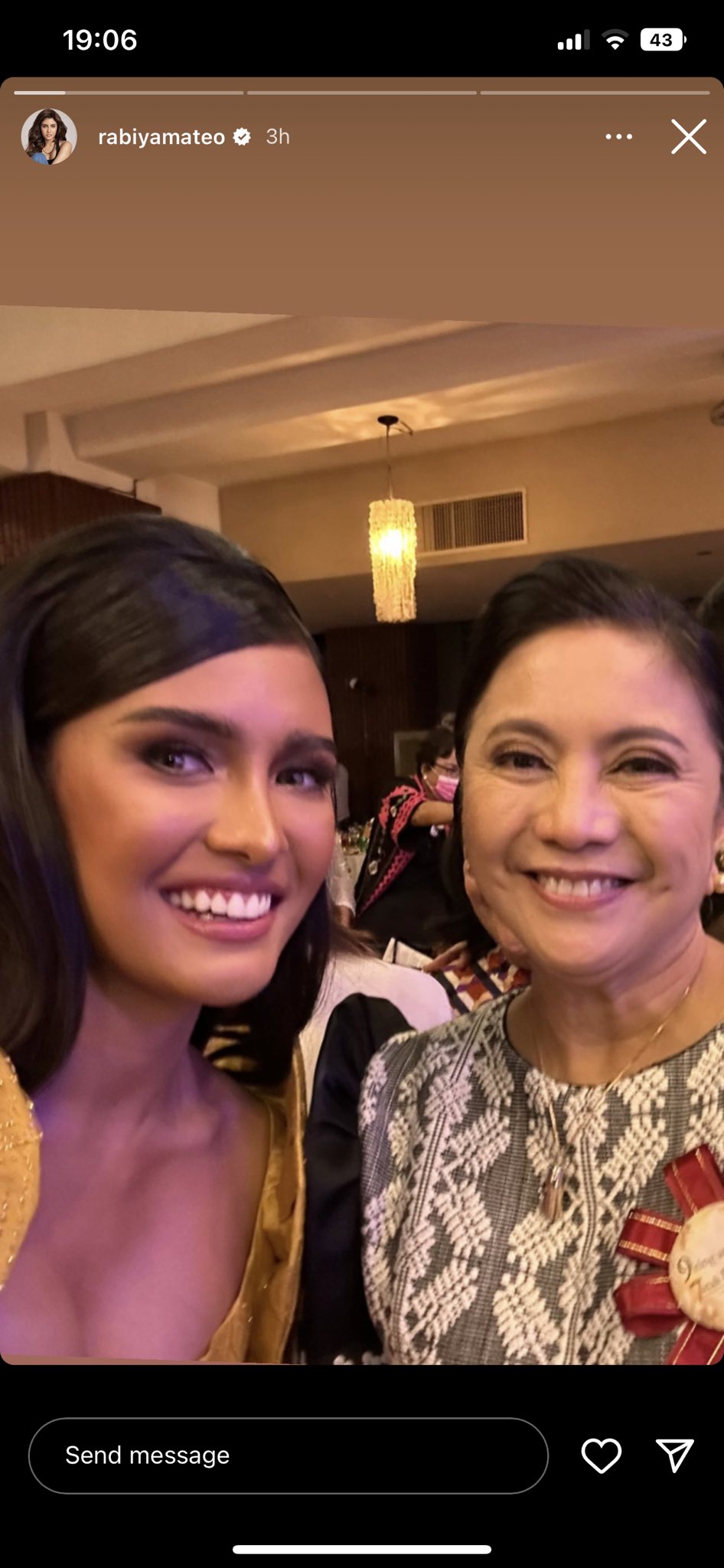 Cjay on Twitter: "Parang kahapon lang nasa Amerika si Atty. @lenirobredo with her kids ngayon ...