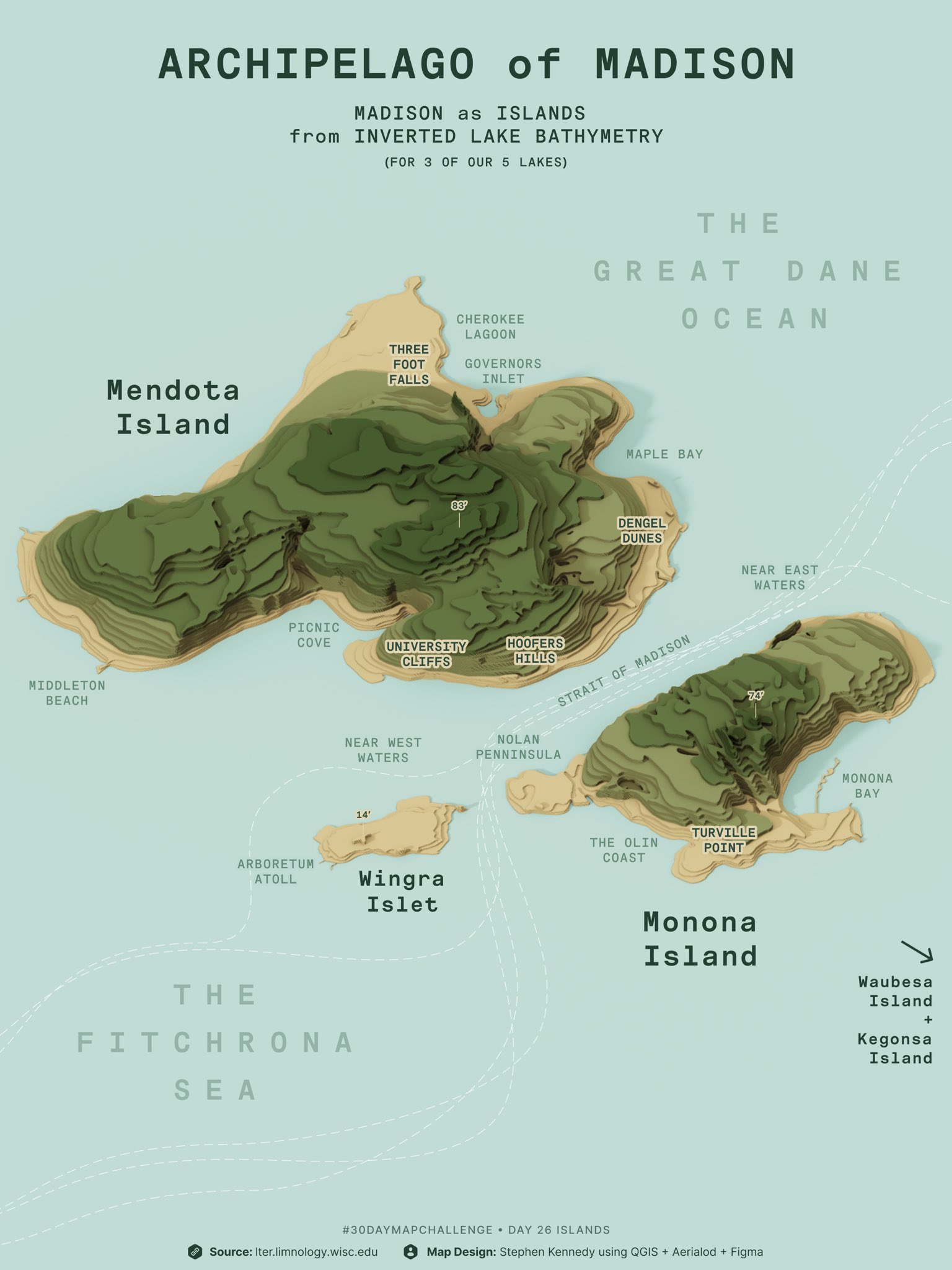 Lost Tv Show Island Map