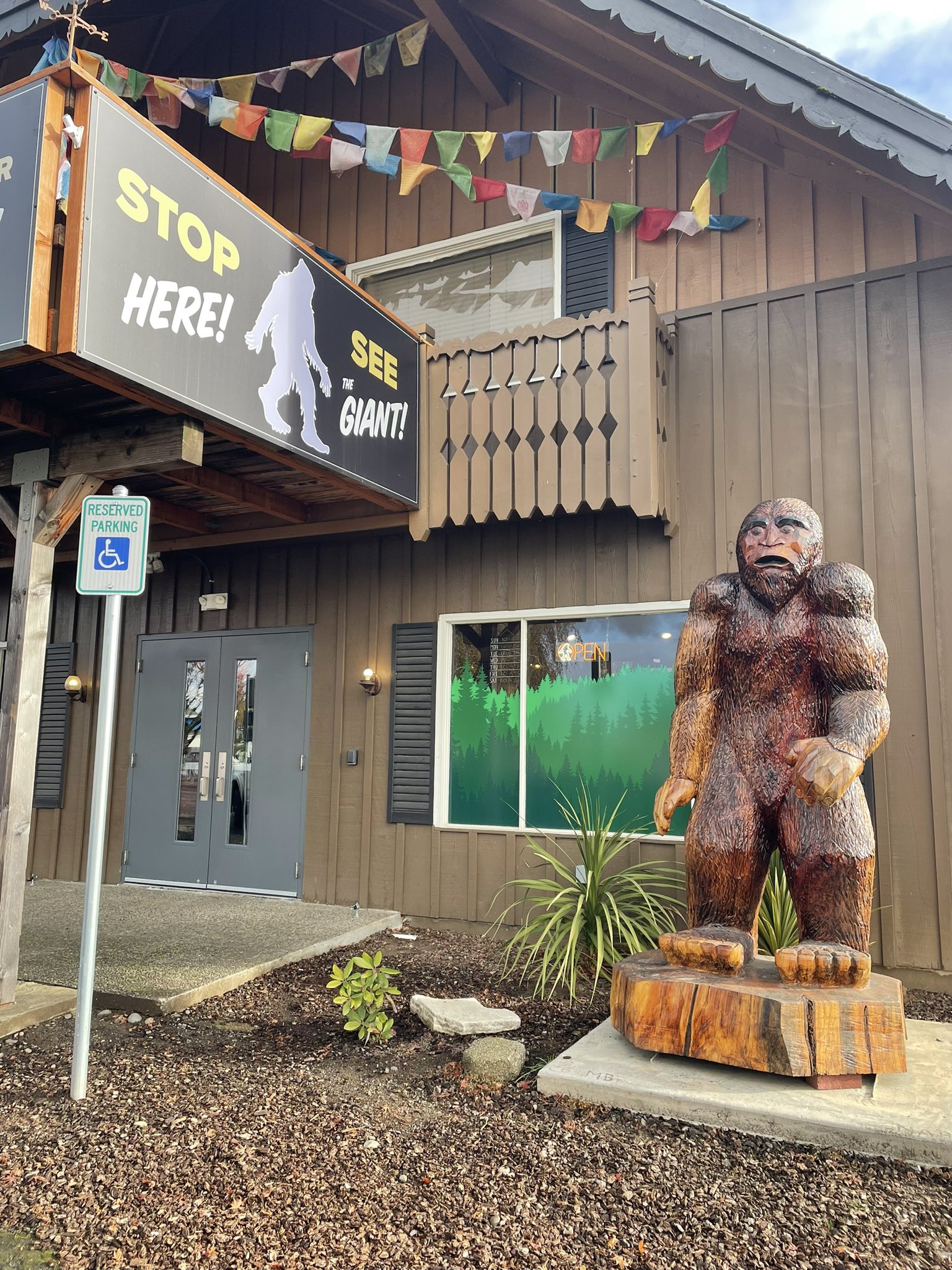 North American Bigfoot Center on Twitter: "There’s a new addition to the outside of the NABC ...