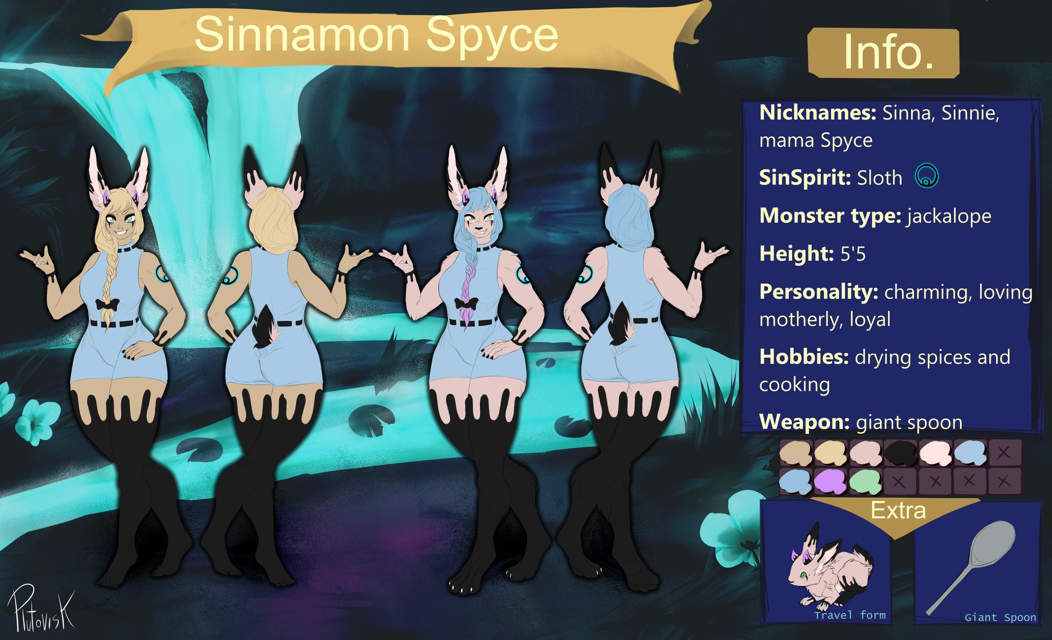 Sinnamon Spyce {Debut Oct 13 2023} on Twitter: "@uwumedia I really need to get a new ref sheet ...