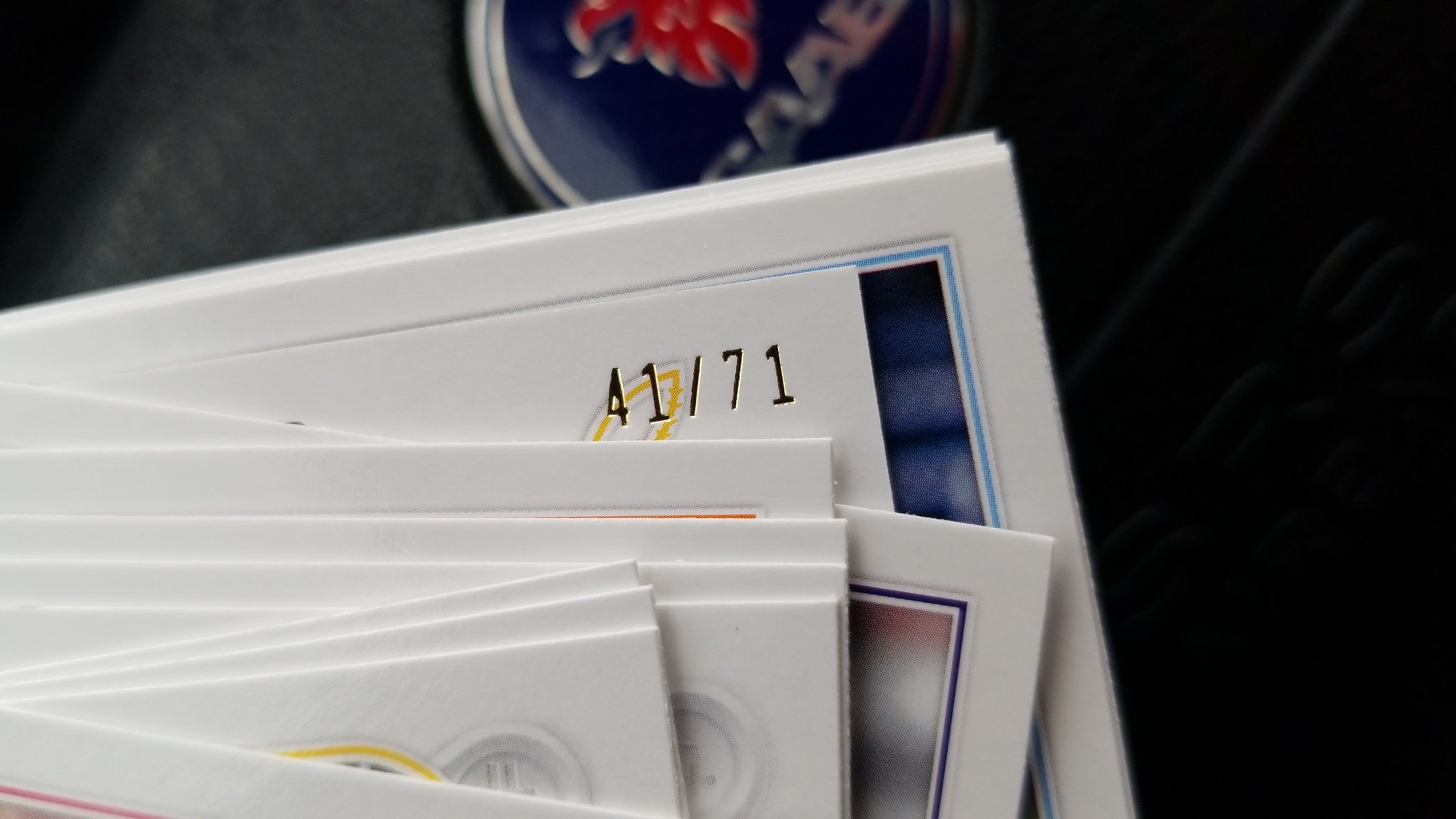 N Lloyd Tracy on Twitter: "Bought 5 Update hobby packs. Red light took too long so opened first ...