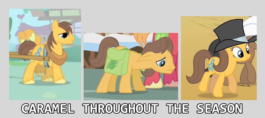 Mlp Caramel And Applejack