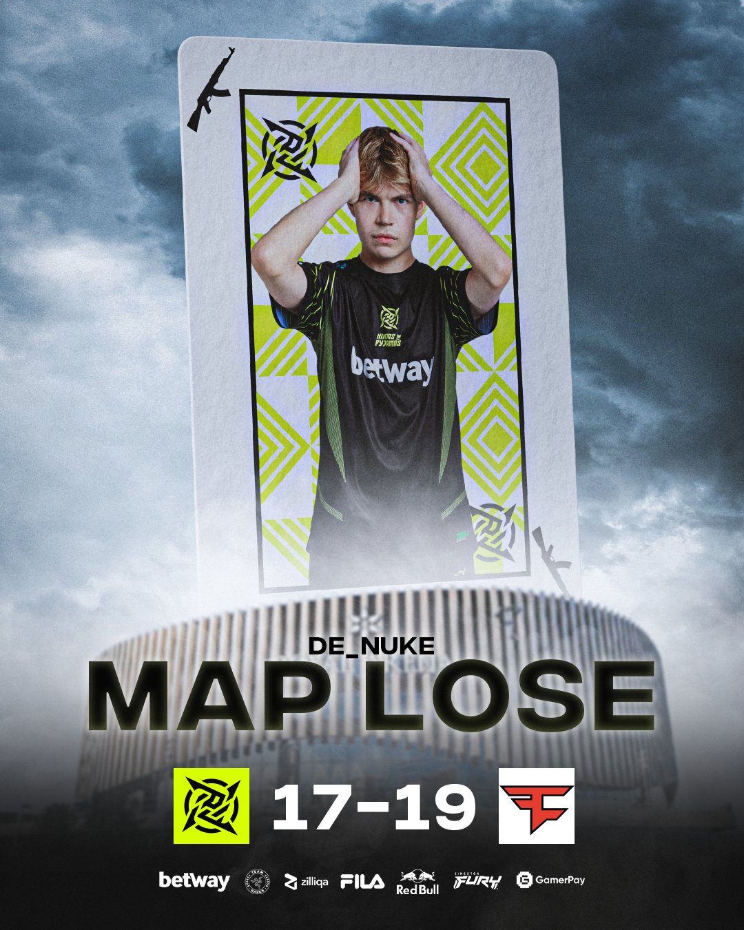 NIP CSGO on Twitter: "MAP 3 FOR CONTENT 💀 17:19 on Nuke | #BLASTPremier https://t.co/EfrUQLovyP ...